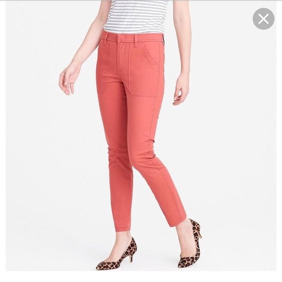 J. Crew | Pants & Jumpsuits | J Crew High Rise Skinny Cargo Pants ...